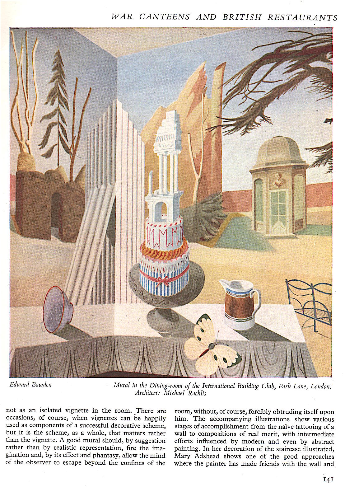 Wonder Wall—second World War Murals In Restaurants And Canteens Jot101